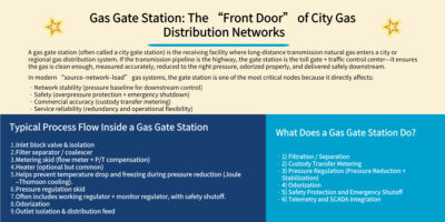 Gas Gate Station Explained: Functions, Process Flow, Key Equipment, and ...