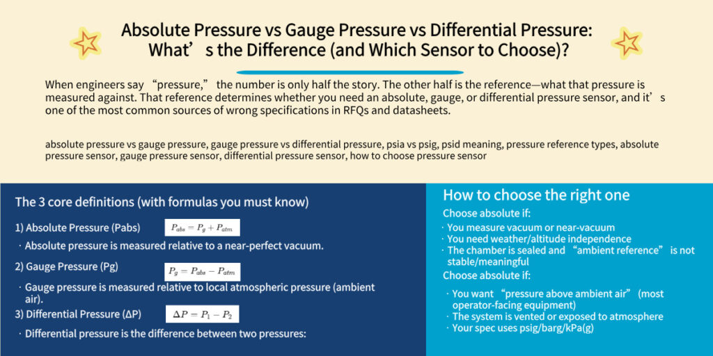 Absolute Pressure vs Gauge Pressure vs Differential Pressure: What’s ...